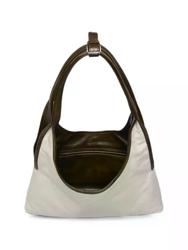 STAND OIL Ringo Logo-plaque Canvas Shoulder Bag