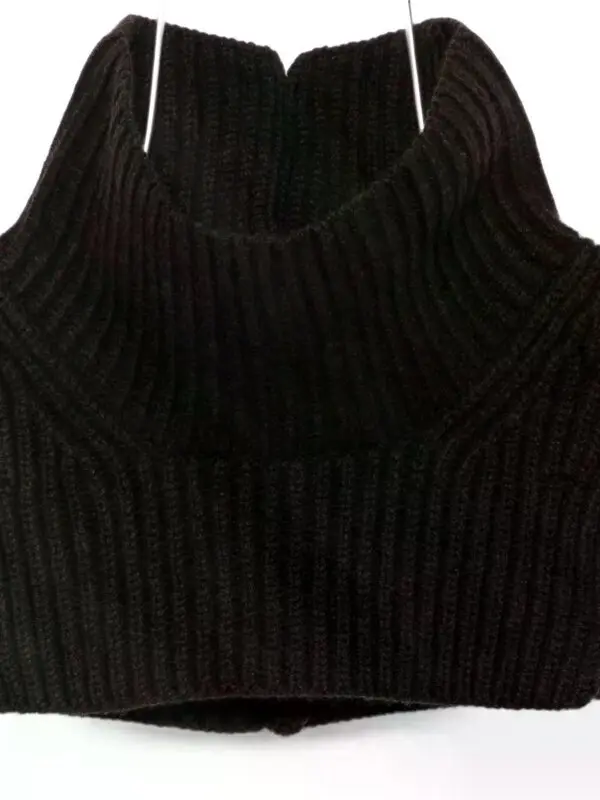 Soeur Ribbed-knit Neck Warmer