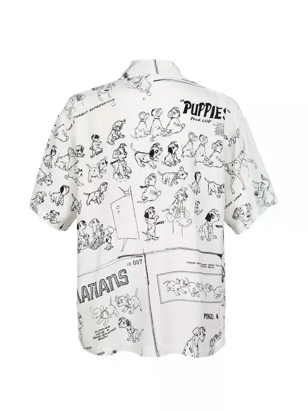 PORTER CLASSIC Disney 101 Dalmatians Aloha Shirt
