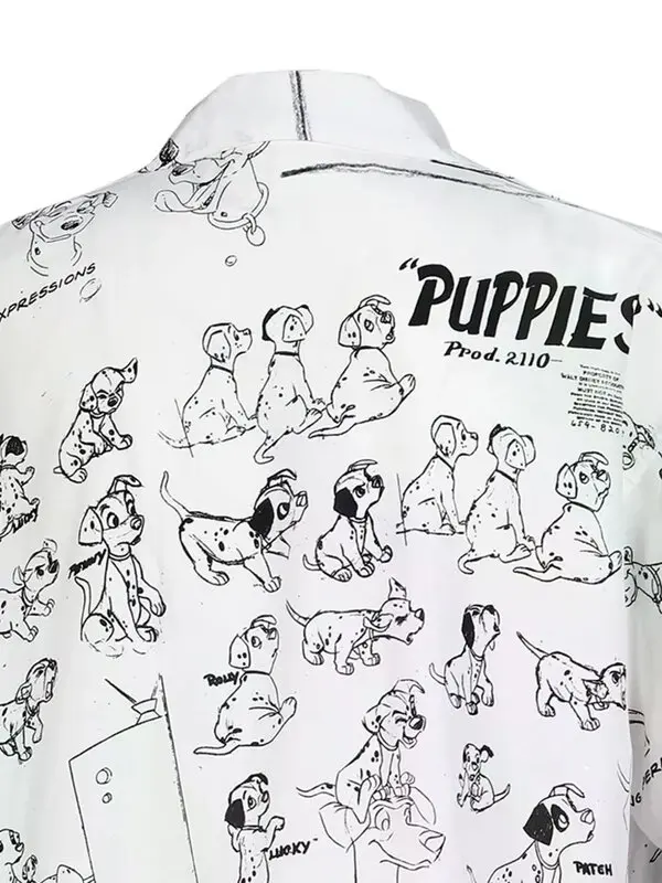 PORTER CLASSIC Disney 101 Dalmatians Aloha Shirt