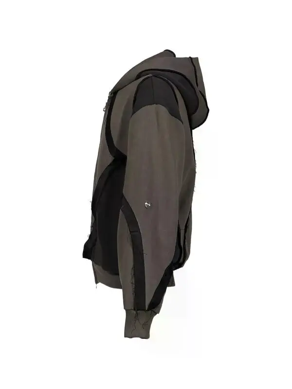 PACE Panelled Distressed Hoodie