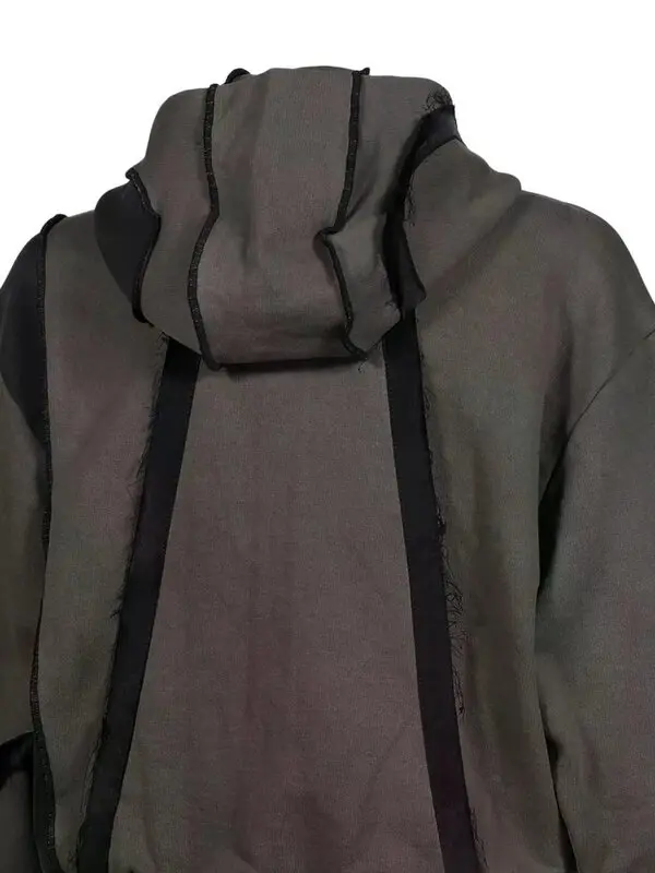 PACE Panelled Distressed Hoodie