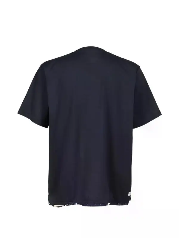 PORTER CLASSIC Hawaiian Graphic-print Piping T-shirt