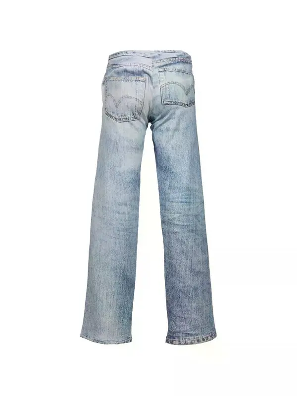 LA MASKARADE Trompe L'oeil Straight Leg Trousers