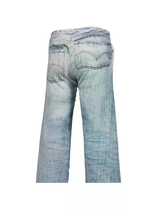 LA MASKARADE Trompe L'oeil Straight Leg Trousers