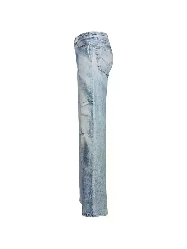LA MASKARADE Trompe L'oeil Straight Leg Trousers