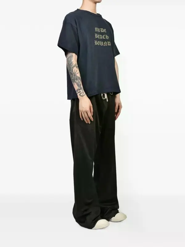 JUN/NAKAYAMA Graphic-print Box-fit T-shirt