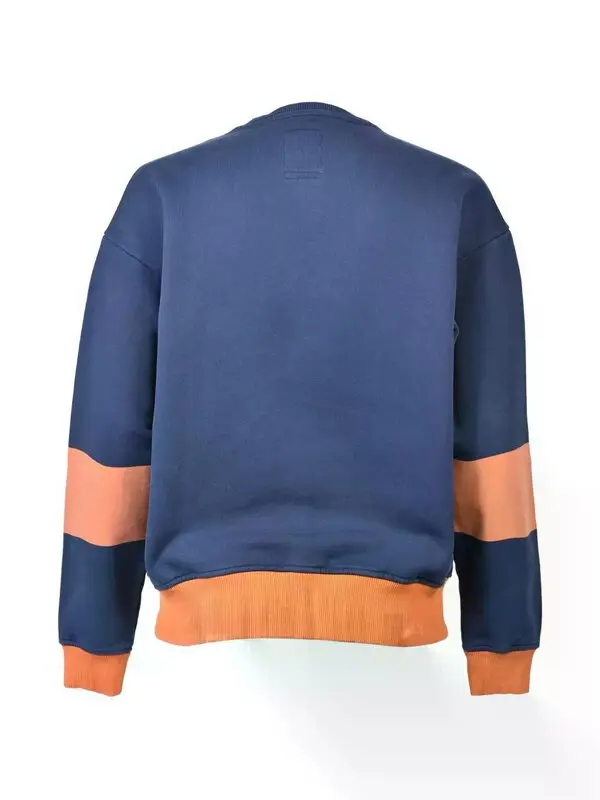NAPA BY MARTINE ROSE Logo-print Panelled Sweater
