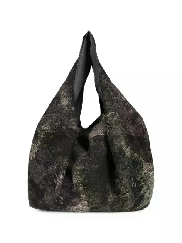 TAAKK Abstract-print Shoulder Bag - Black