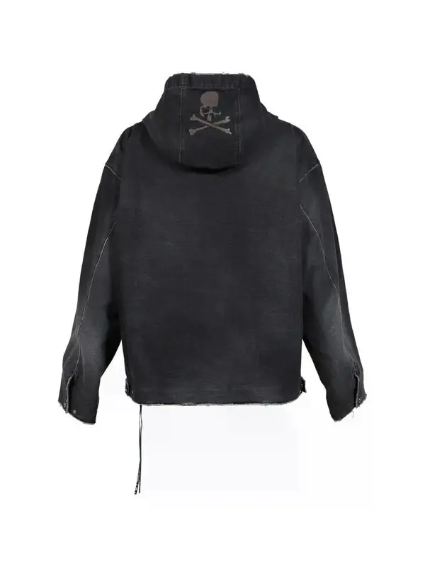 MASTERMIND WORLD Distressed Hooded Jacket