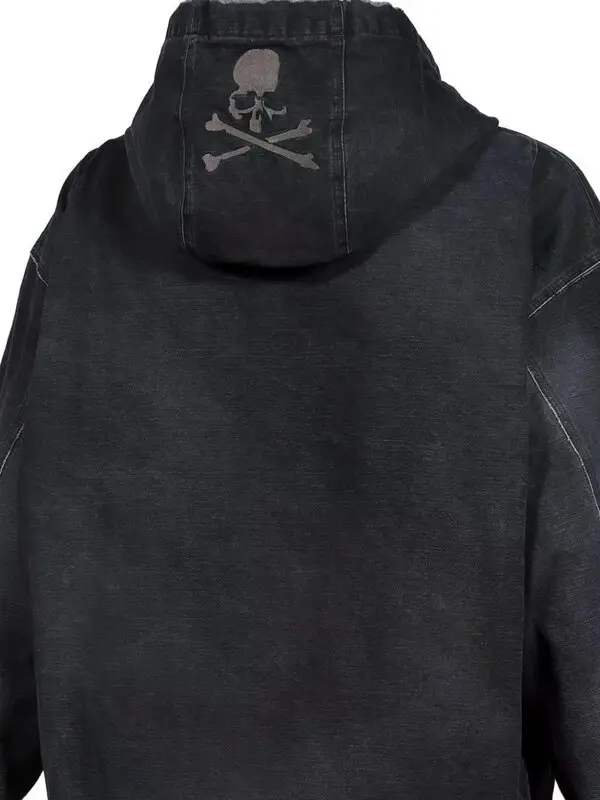 MASTERMIND WORLD Distressed Hooded Jacket
