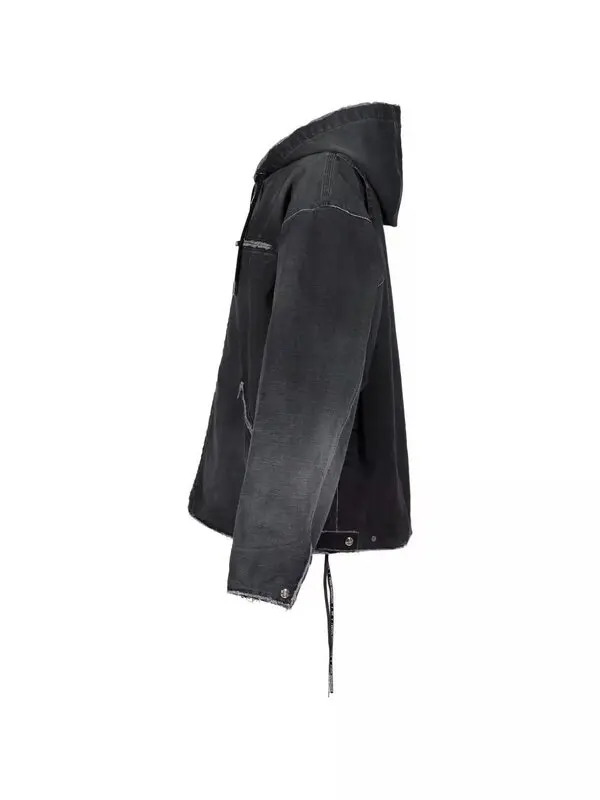 MASTERMIND WORLD Distressed Hooded Jacket