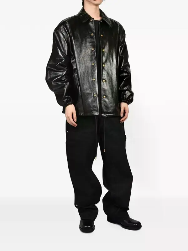 WILLY CHAVARRIA Calf-leather Coach Jacket