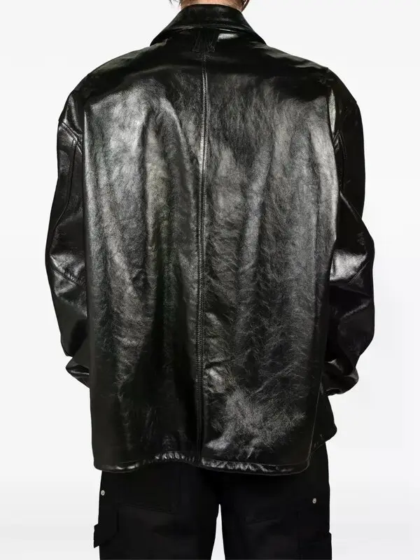 WILLY CHAVARRIA Calf-leather Coach Jacket