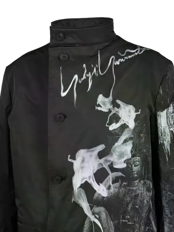 Yohji Yamamoto Graphic-print Jacket