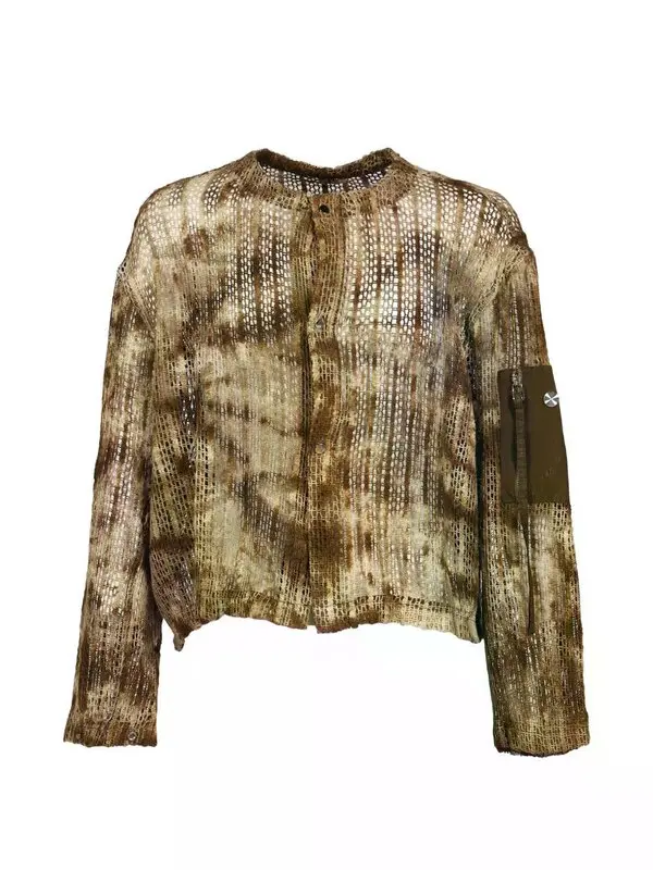 PACE Uji Crochet Shirt - Brown