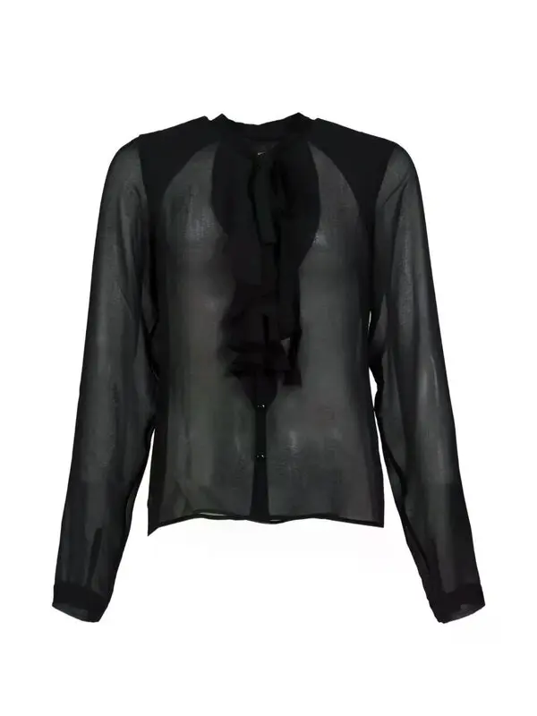 P.L.N. Ruffled Mist Shirt