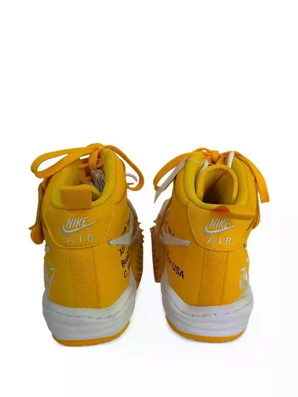 Off-White Air Force 1 Mid Sp Sneakers - Yellow