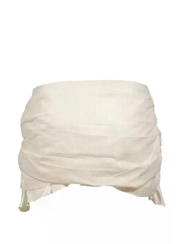 GLOWNY Misty Sheer Mini Skirt