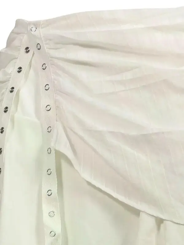 GLOWNY Misty Sheer Mini Skirt