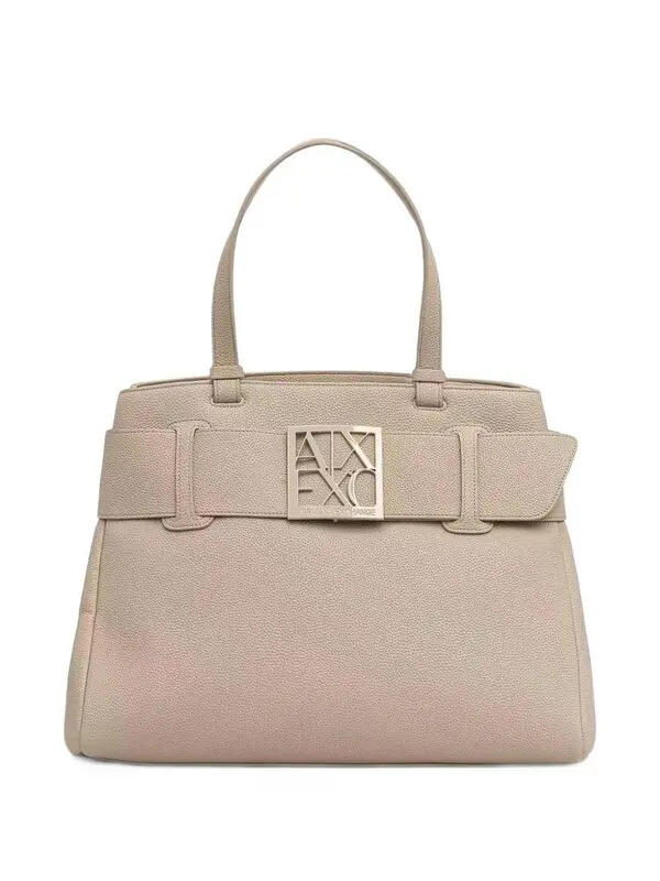 Armani Exchange Logo-plaque Tote Bag