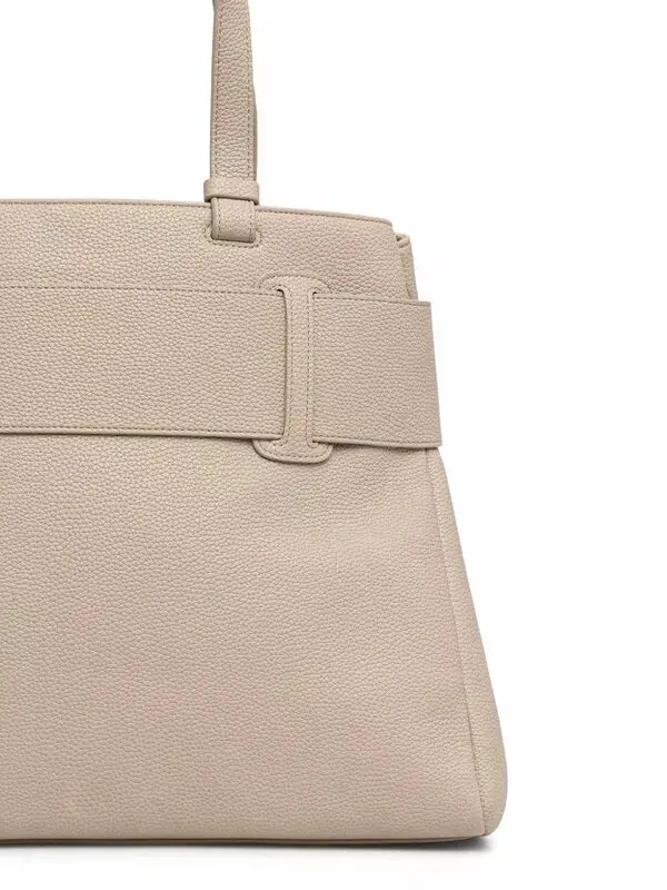 Armani Exchange Logo-plaque Tote Bag - Neutrals