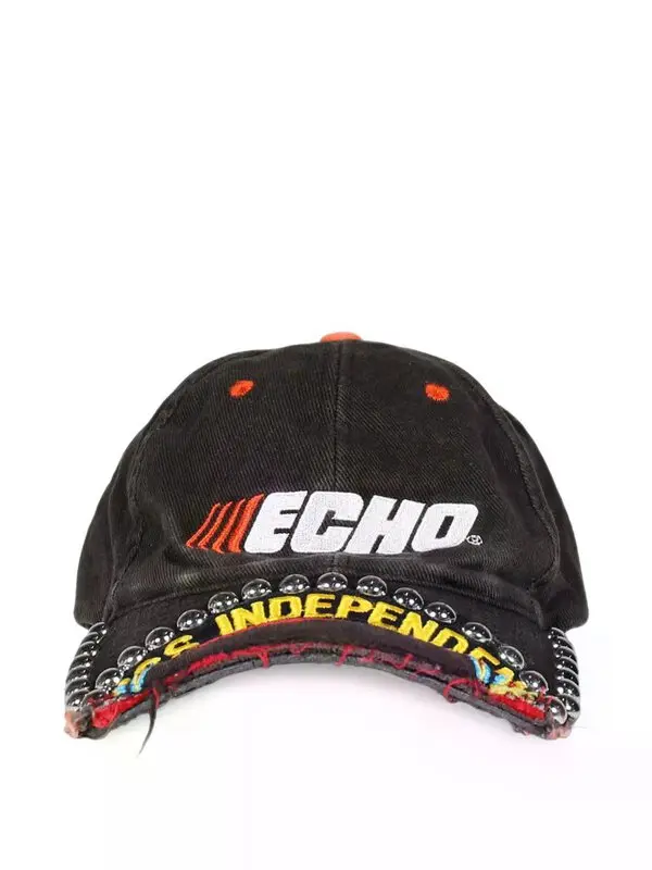 JOSHUA J. Studded Baseball Cap - Black