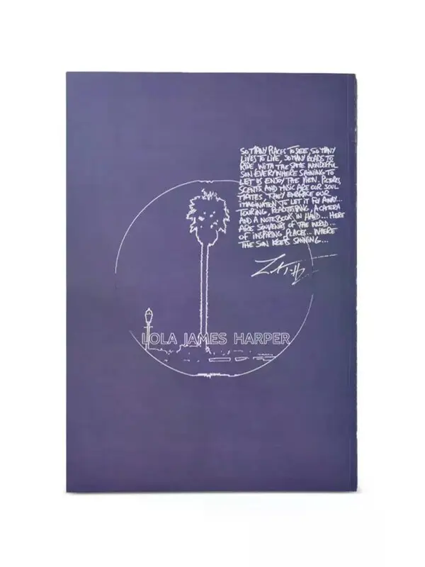 LOLA JAMES HARPER The Smashing Pumpkins Photo Book - Purple