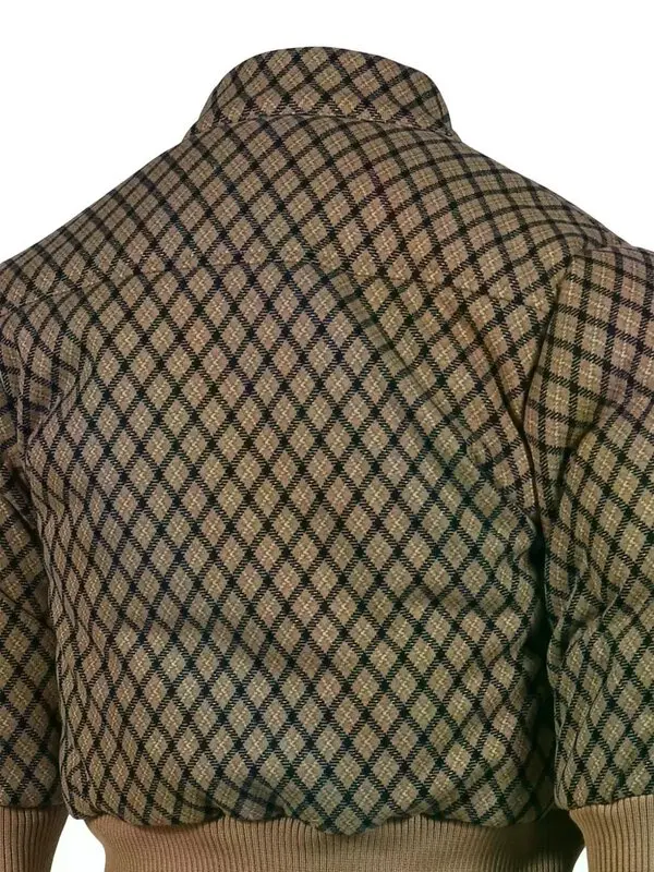 NΦ DRESS Plaid Puffer Jacket