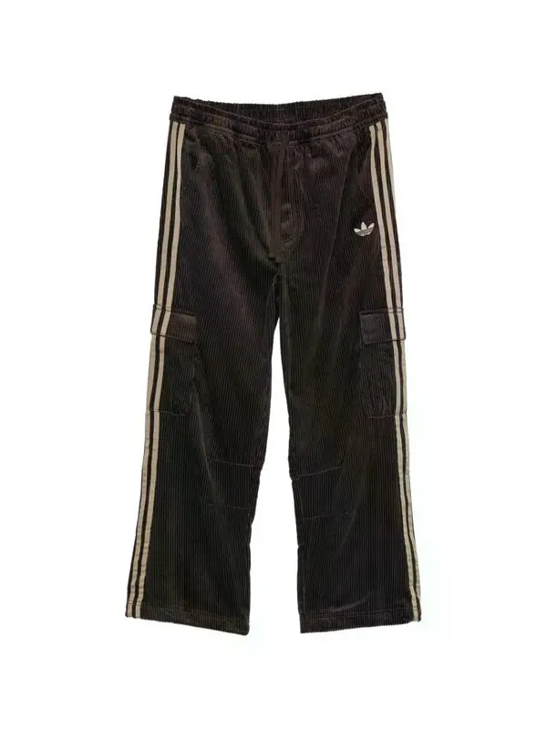 Adidas Corduroy Pocket Trousers - Brown