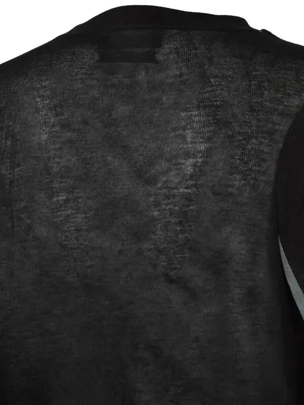 JUNTAE KIM Panelled Layered T-shirt