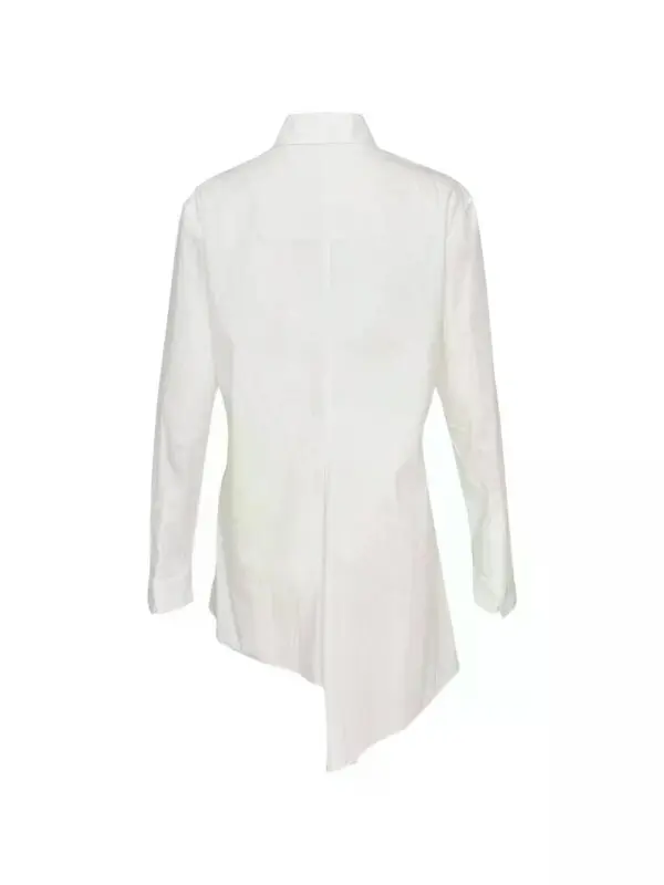 Yohji Yamamoto Asymmetric Long-sleeve Shirt