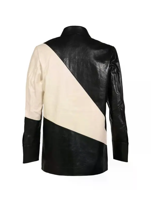 ENTIRE STUDIOS Panelled Leather Shirt