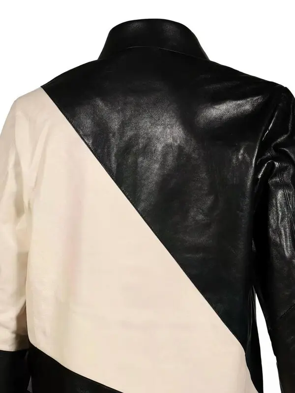 ENTIRE STUDIOS Panelled Leather Shirt