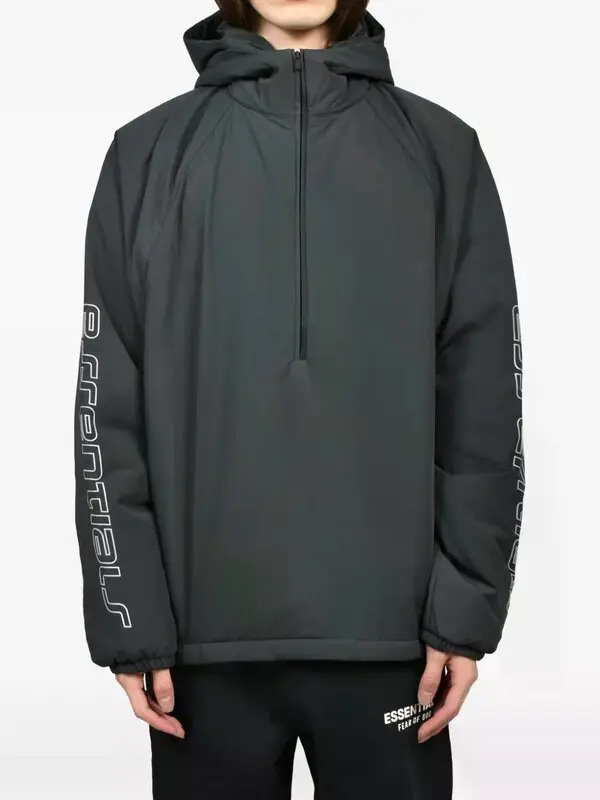 ESSENTIALS Half-zip Anorak Jacket