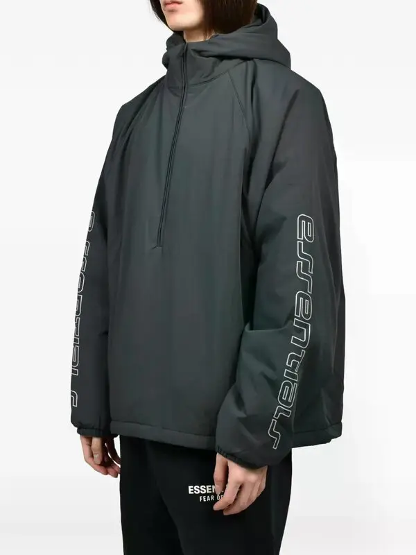 ESSENTIALS Half-zip Anorak Jacket