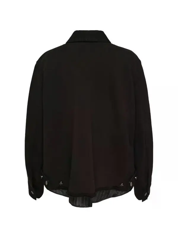 ORDINARY COUTURE CODE Panelled Denim Jacket