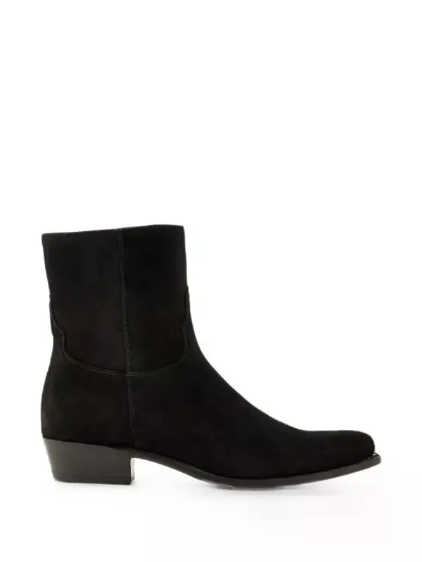 Polo Ralph Lauren Calfskin Suede Western Boot