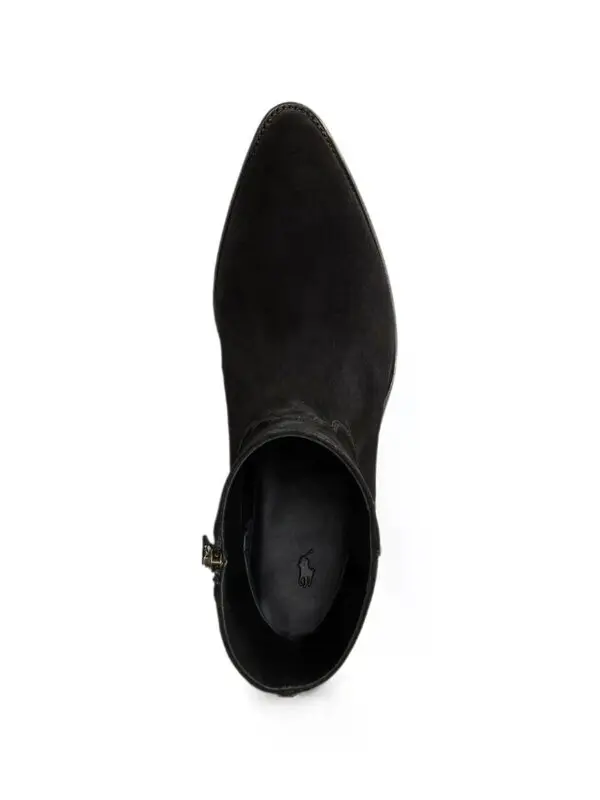 Polo Ralph Lauren Calfskin Suede Western Boot
