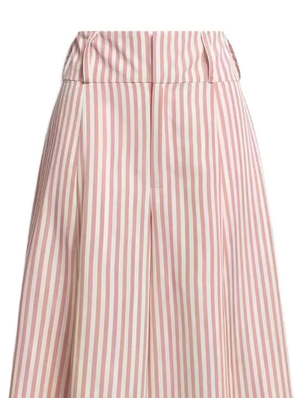 WEILI ZHENG Stripe-print Palazzo Pants