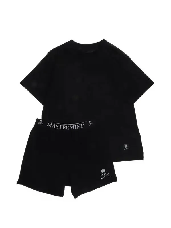 MASTERMIND WORLD Logo-embroidered T-shirt And Boxers