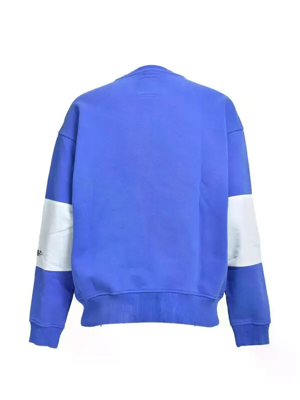 NAPA BY MARTINE ROSE Logo-print Panelled Sweatshirt