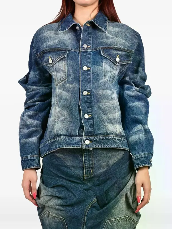 Natasha Zinko Cropped Denim Jacket