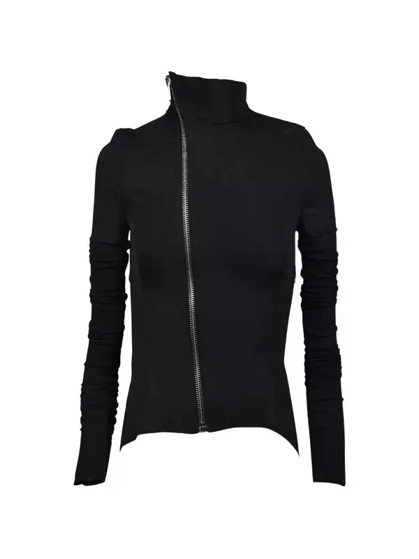 Rick Owens Asymmetric-zip Jacket - Black