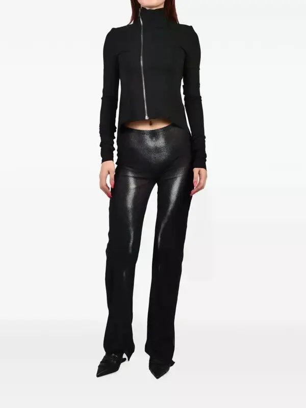 Rick Owens Asymmetric-zip Jacket - Black
