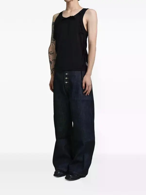 NO/FAITH STUDIOS Raw Japanese Loose-fit Jeans