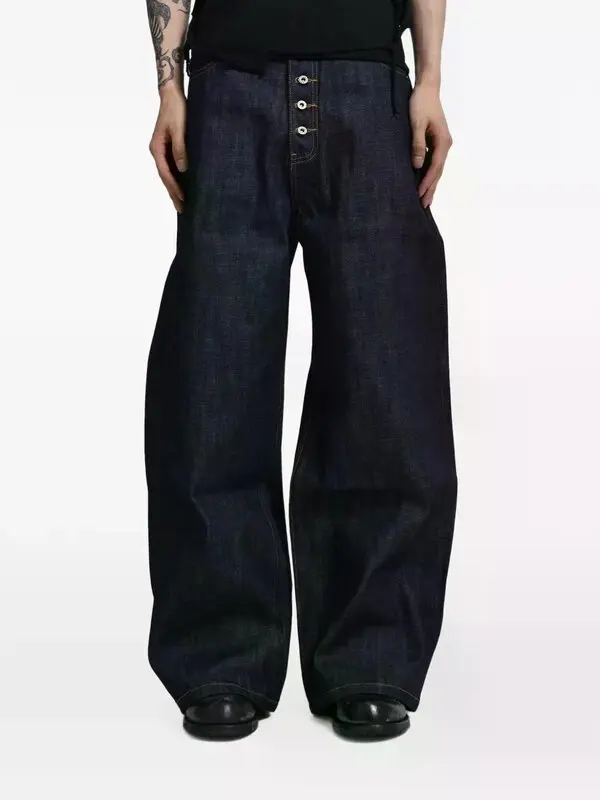 NO/FAITH STUDIOS Raw Japanese Loose-fit Jeans