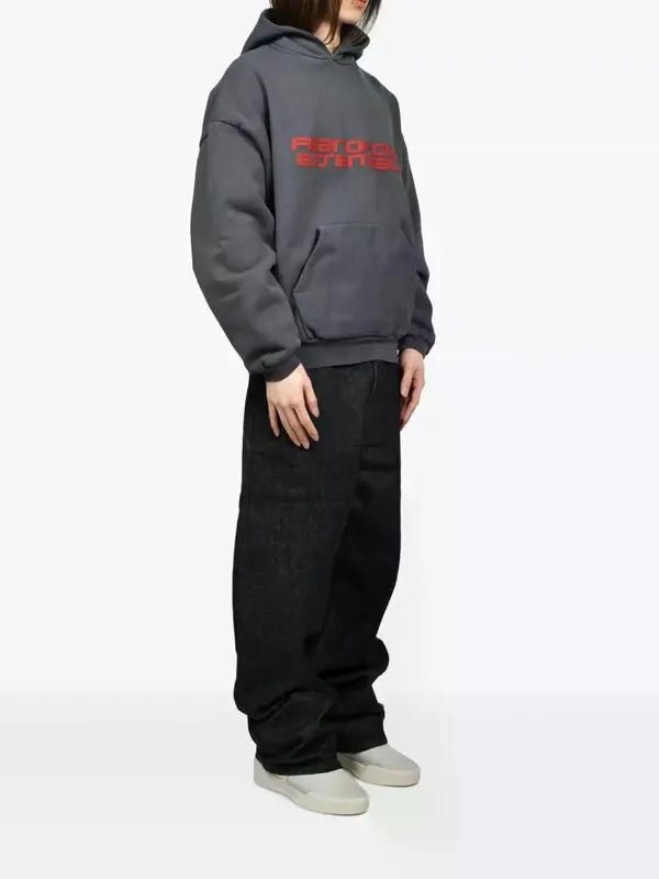 ESSENTIALS Logo-print Cotton Hoodie