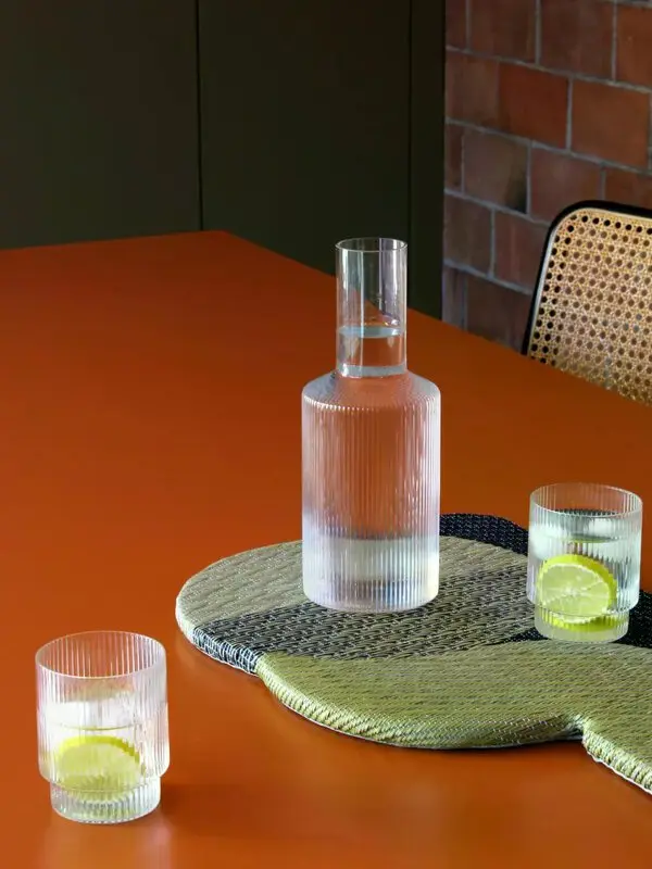 STUDIO THE BLUE BOY Mini Wavy Tatami Table Mat