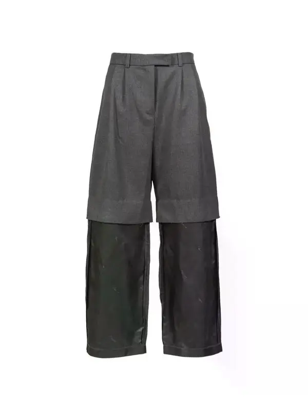Vaquera Chopped Two-layer Trousers